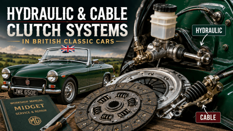 Classic Car Clutch Guide: Cable Systems, Hydraulic Systems, Bleeding ...